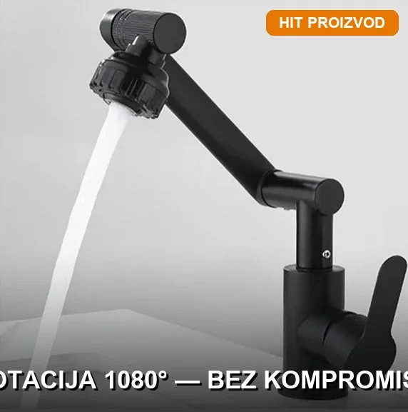 Fleksibilni nastavak za slavinu 1080 stepeni
