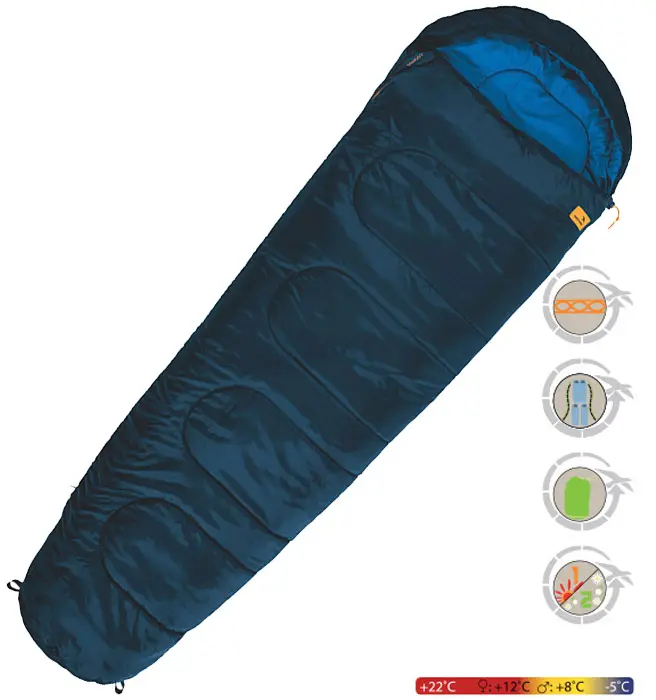 Vreća za spavanje Easy Camp Cosmos Blue 240048