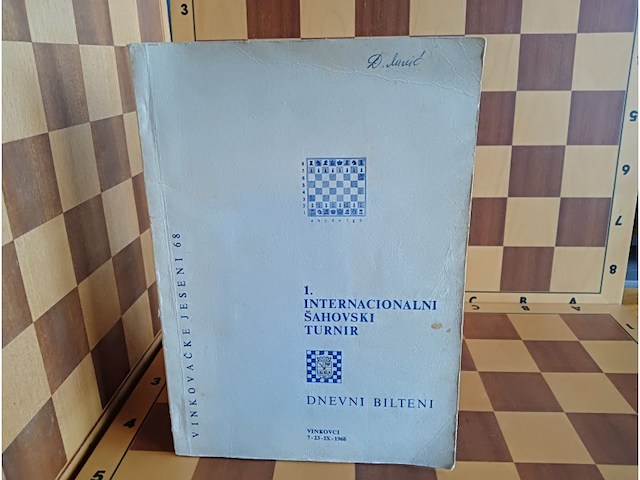 Sahovski Turnir Vinkovci 1968 (Dnevni Bilteni) sah