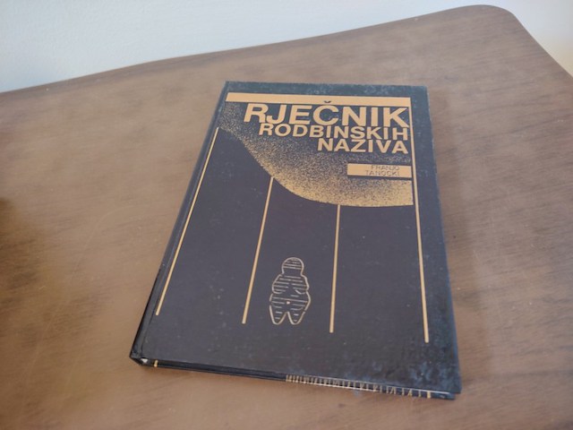 Franjo Tanocki - Rjecnik rodbinskih naziva