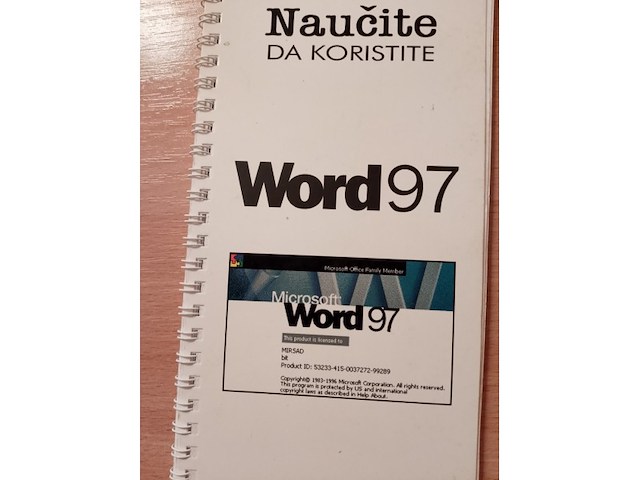 Naučite da koristite WORD 97