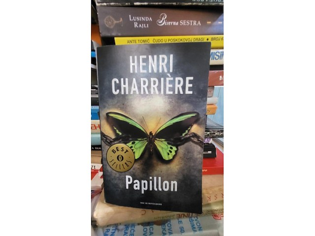 Henri Charriere PAPILLON  na italijanskom