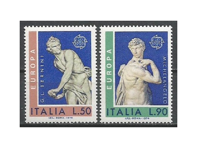 Italija,Europa CEPT 1974.,čisto