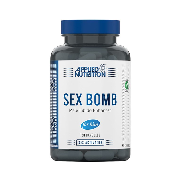 APPLIED NUTRITION Preparat za povećanje libida kod muškaraca Sex Bomb, 120 kapsula