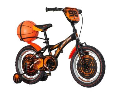 VENERA BIKE Dečija bicikla Visitor Bas 160/narandžasto crna/ram 9/točak 16