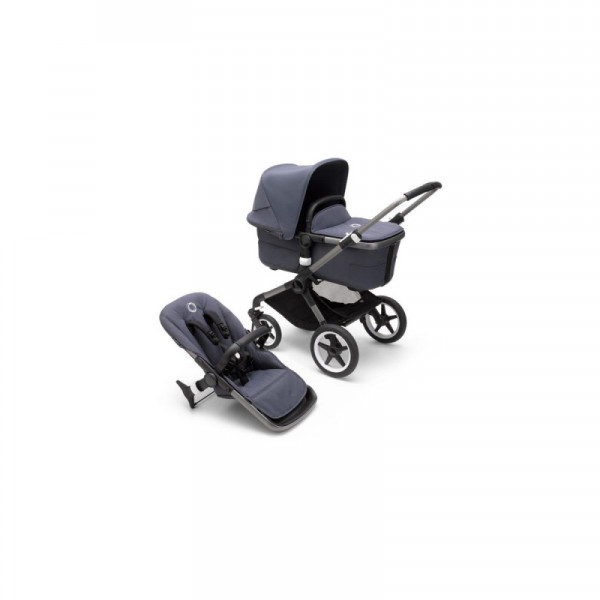 Bugaboo kolica Fox 3 Graphite ram, stormy blue
