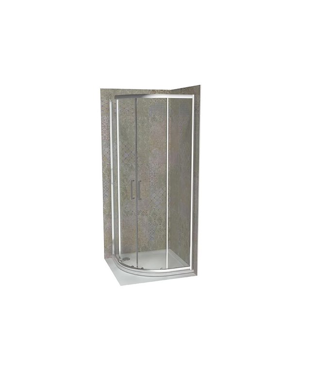 TUŠ KABINA COPEN ATLAS PRO POLUKRUŽNA R800X1950 6MM STAKLO C-02-43R800