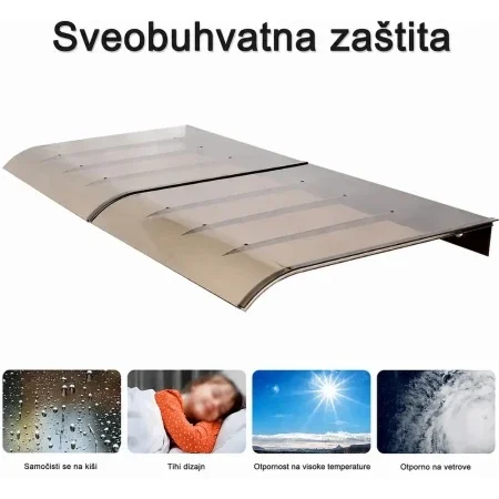 Nevidljiva Nadstrešnica 50x50cm Bronza ( 1952 )