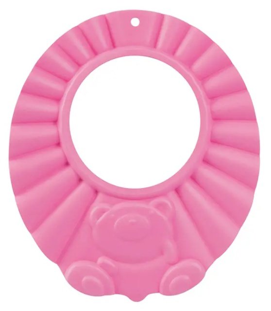 Set za kupanje bebe – Dolu kadica set bež + Canpol štitnik roze