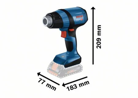Bosch GHG 18V-50 solo akumulatorski fen za vreli vazduh ( 06012A6500 )