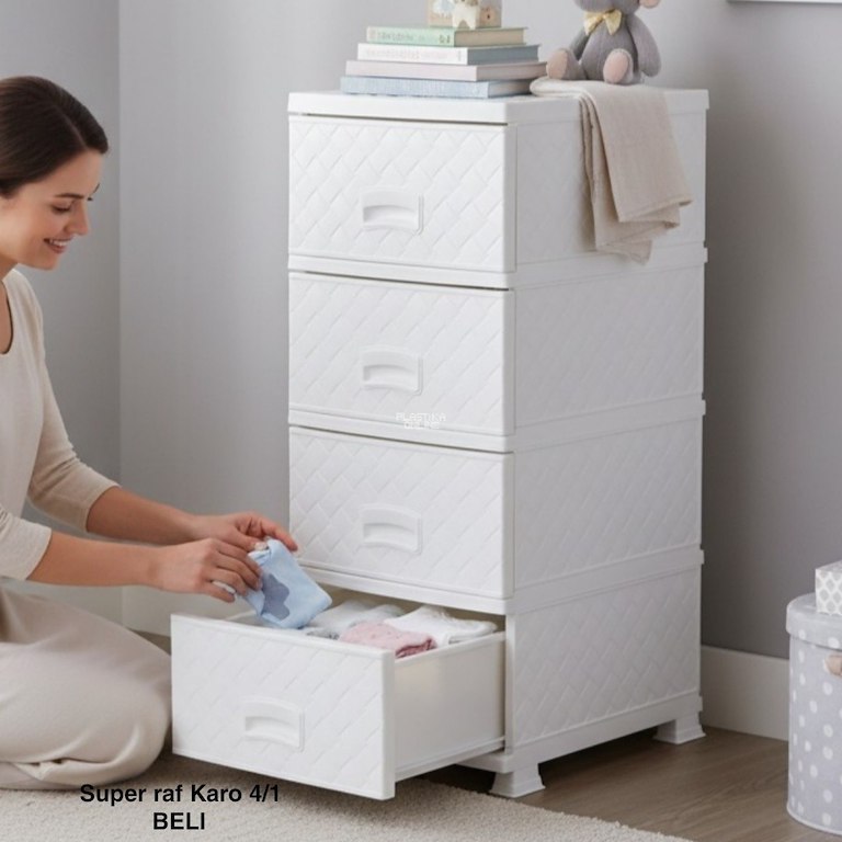 Fiokar Super raf karo 4/1 (44x38x90.5 cm) beli