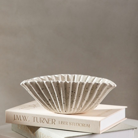 Dekordom 240859 Dekorativna činija modern hamptons 23x14x8 - white - hml ( 044979 )