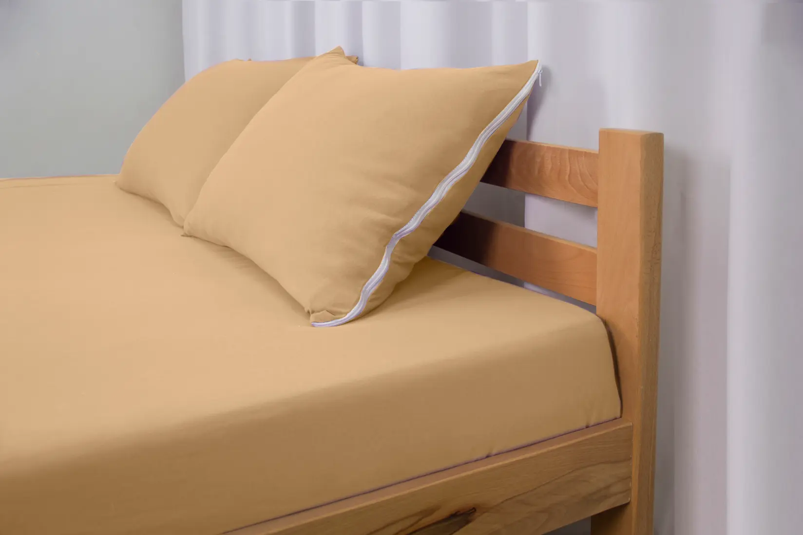Manjatex Čaršaf sa lastišem, Za dušek od 30cm, 150x200cm, Bež