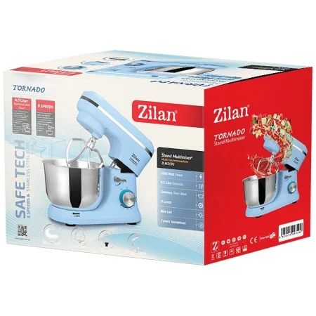 Zilan zln3192 mikser sa posudom, 8 brzina+pulse, 4.5lit, 1000 w