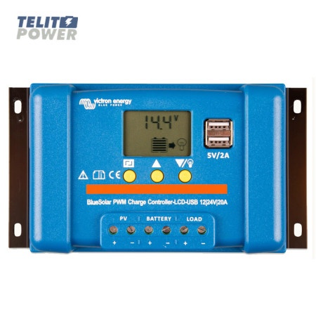 Victron BlueSolar PWM LCD&USB 12/24V-20A – Solarni regulator punjenja ( 5083 )