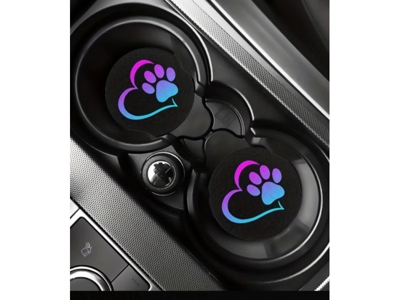 Auto podmetači SET 2 kom • Motiv šapi-NOVO