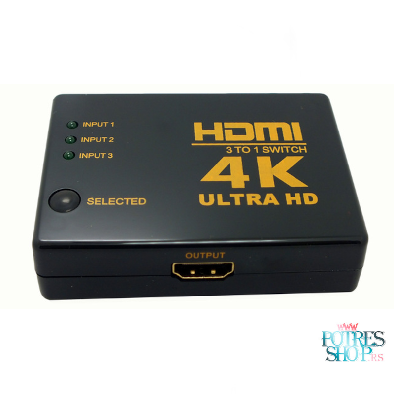 KETTZ HDMI SWITCH 3 PORTA