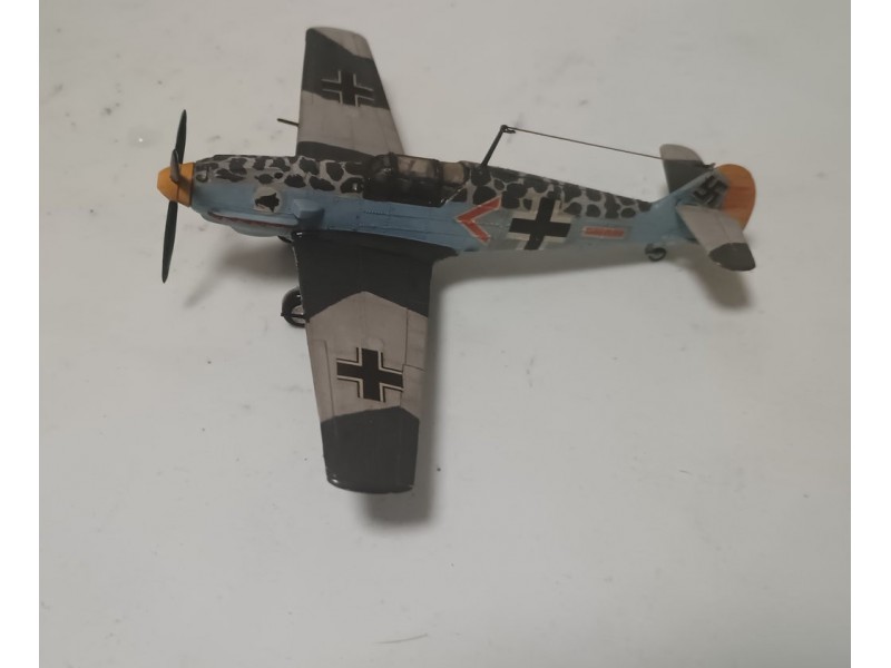 Gotova maketa aviona Messerschmitt Bf.109 1:72