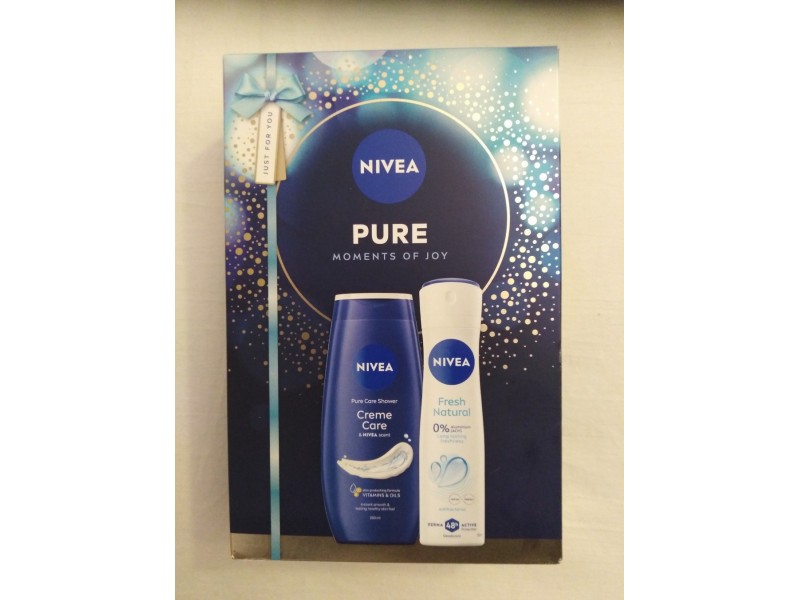 Nivea gel Creme Care + sprej Fresh Natural