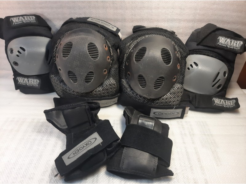 BRUTAL PROFI SET STITNIKA ROLERE SKEJT XL OXIGEN WARP