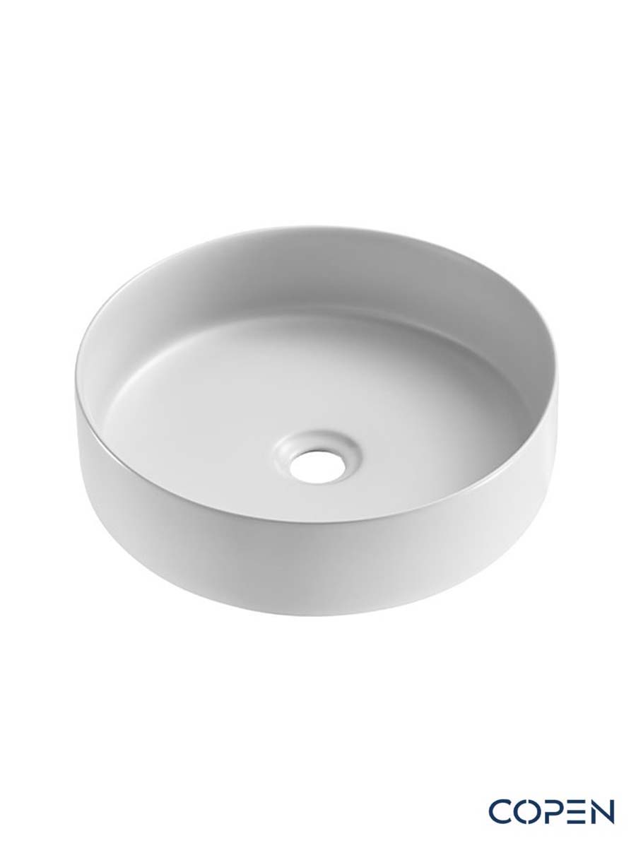 Lavabo nadgradni ∅41cm Copen C-15-214MG mat siva
