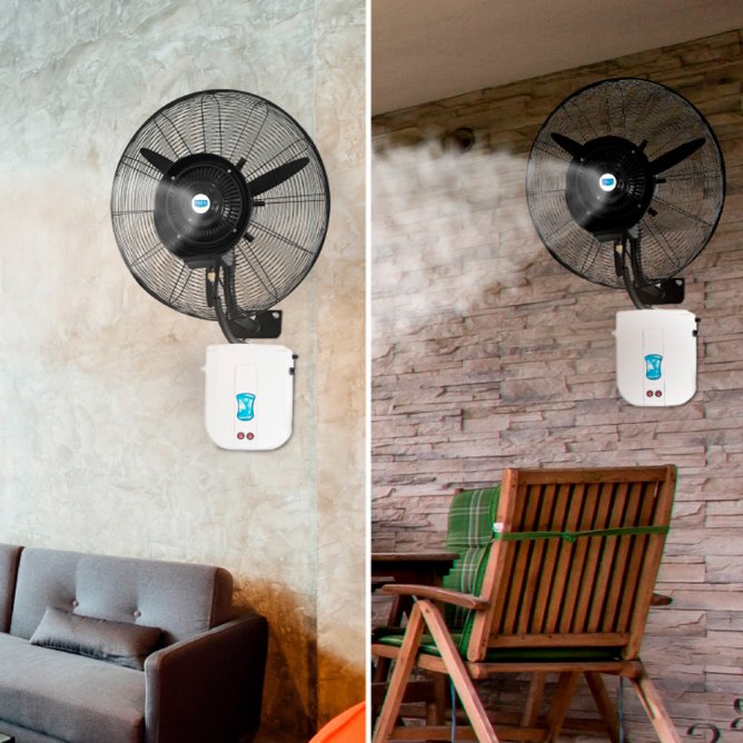 EL VENTILATOR ZIDNI SA RASPRŠIVAČEM MSF2608C