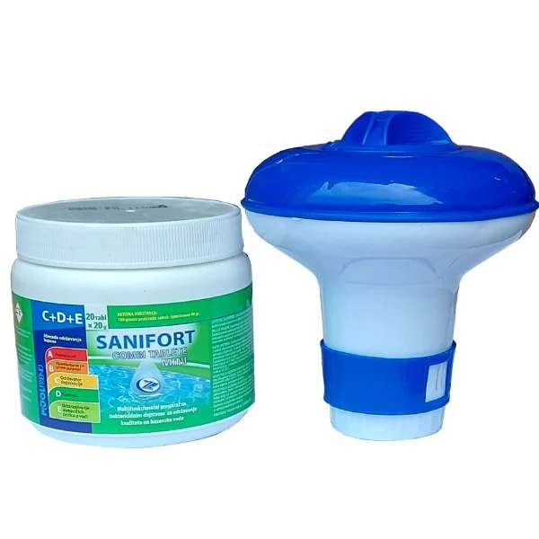 Mini set tablete 20x20 gr + dispenzer 27923