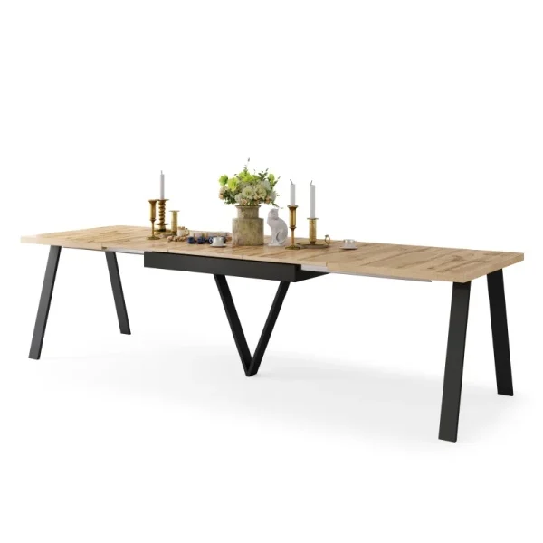 Avery Sto 180cm Hrast 1625