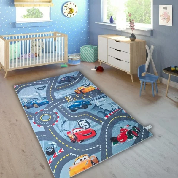 Dečiji tepih Auto trke – 120x180cm 32451