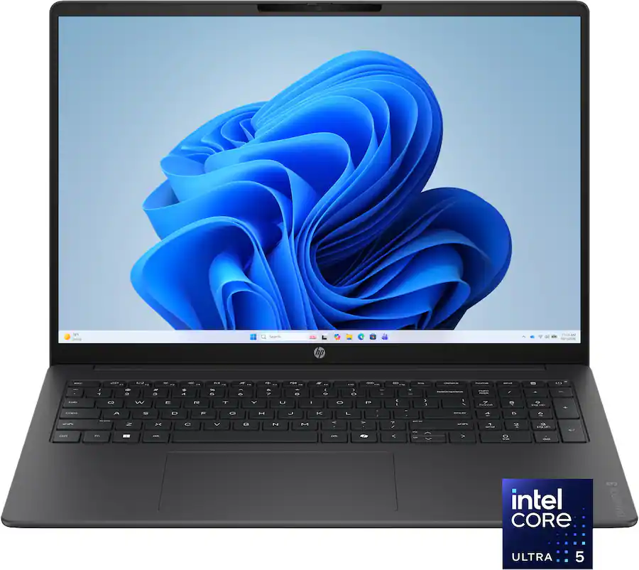 HP - OMNIBOOK 3 16" 2K TOUCHSCREEN LAPTOP - INTEL CORE ULTRA 5 (2025) - 8GB MEMORY - 512GB SSD - MICA SILVER