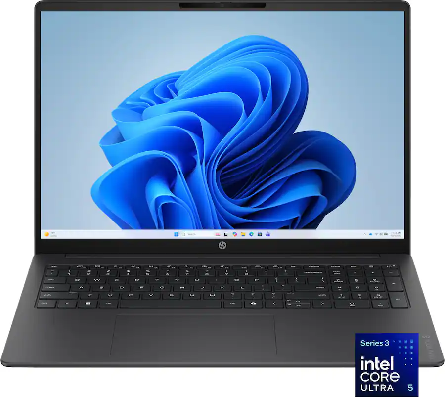 HP - OMNIBOOK 3 16" 2K TOUCHSCREEN LAPTOP - INTEL CORE ULTRA 5 (2025) - 16GB MEMORY - 512GB SSD - MICA SILVER