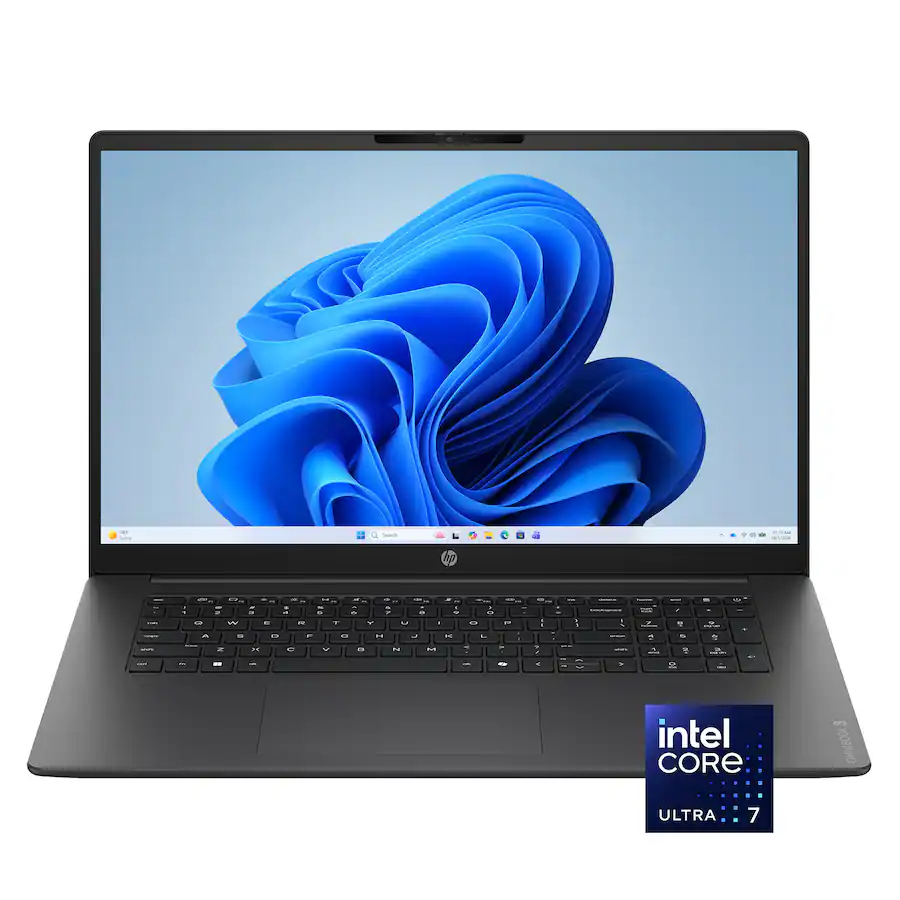 HP - OMNIBOOK 3 17.3" FULL HD LAPTOP - INTEL CORE ULTRA 7 (2025) - 16GB MEMORY - 512GB SSD - MICA SILVER
