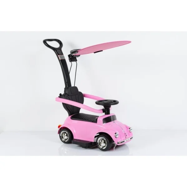 Dečiji Automobil na Baterije Beetle 3in1 Roze