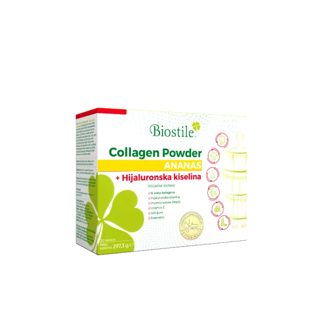 Biostile Collagen Ananas kesica 30kom