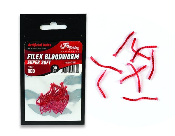 FILEX ARTIFICIAL BLOODWORM 80-7691