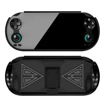 ANBERNIC RG VITA/RG VITA PRO TPU CASE W. KICKSTAND - BLACK