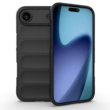 IPHONE AIR RUGGED TPU MASKA - CRNA