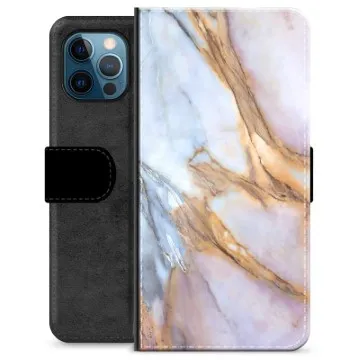 IPHONE 12 PRO PREMIJUM FUTROLA-NOVČANIK - ELEGANTNI MERMER