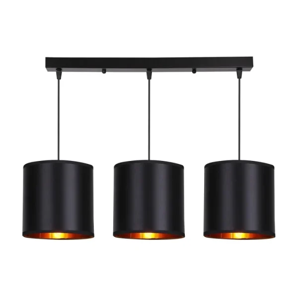 Lux Viseća Lampa Crna 1 3x40W E27 Candi 15105