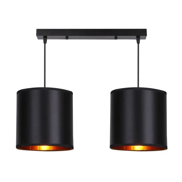 Lux Viseća Lampa Crna 4 2x40W E27 Candi 15104