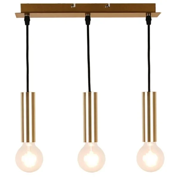 Viseća Lampa Zlatna 2 3x40W E27 Dallas 15077