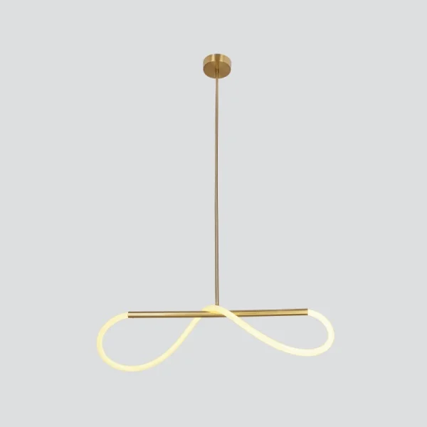 Viseća Lampa 80cm złoty 18W LED 3000K Supreme 15072