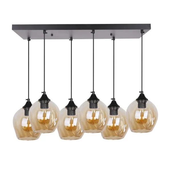 Viseća Lampa 6x40W E27 Aspa 15056