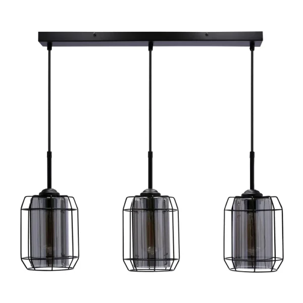 Viseća Lampa Crna 3x40W E27 Jonera 15052