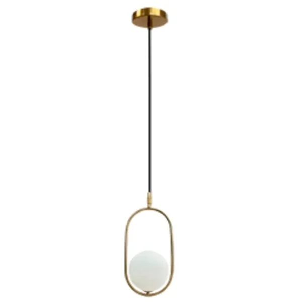 Viseća Lampa Brušeno Zlato 1x28W G9 Cordel 15034