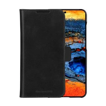 SAMSUNG GALAXY S25 DBRAMANTE1928 LYNGE MAGSAFE 2-IN-1 WALLET LEATHER CASE - BLACK