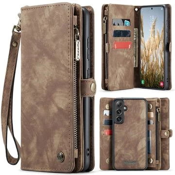 SAMSUNG GALAXY S25 CASEME 008 2-U-1 MULTIFUNKCIONALNA FUTROLA-NOVČANIK - BRAON