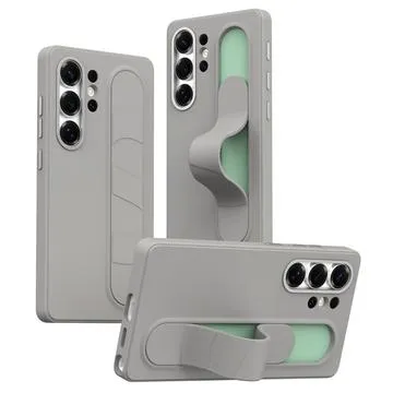 SAMSUNG GALAXY S25 ULTRA SMART HYBRID CASE WITH STANDING GRIP - TITANIUM GREY