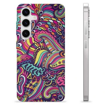 SAMSUNG GALAXY S24 TPU MASKA - APSTRAKTNO CVEĆE