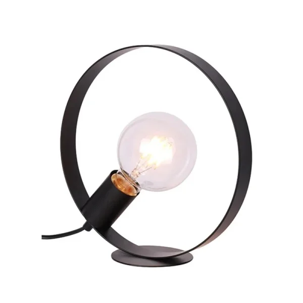 Stona Lampa Bela Crna 1x40W E27 Nexo 15080